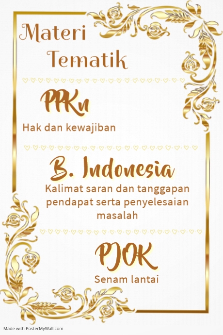Tematik 2 | PosterMyWall