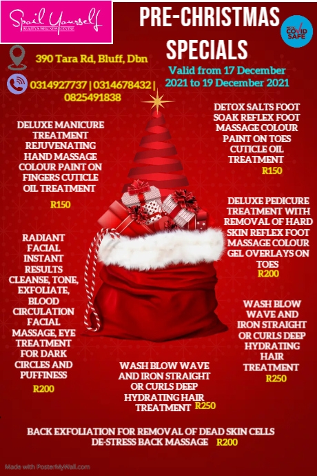 Copy of SYSA Pre christmas Special | PosterMyWall