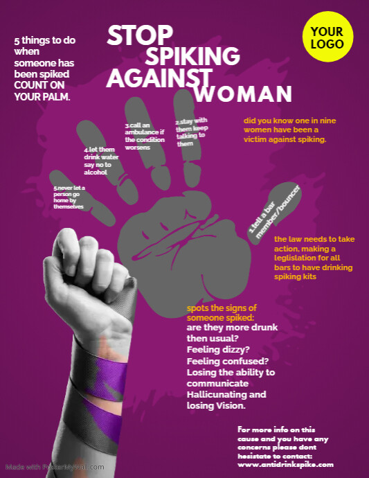 Stop Violence Against Women | PosterMyWall