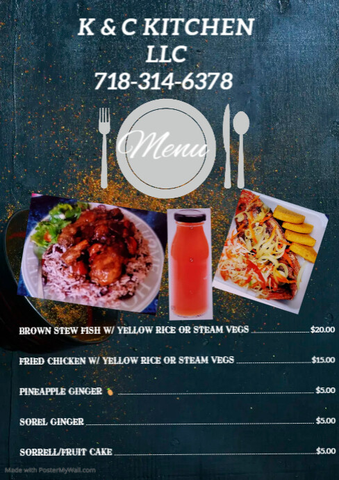 Copy of menu (1) | PosterMyWall