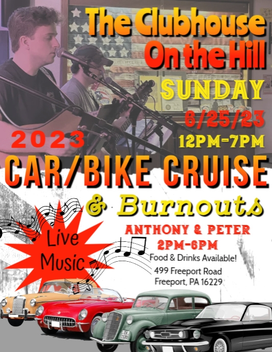 classic car show flyer poster template | PosterMyWall