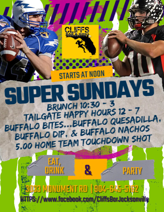 NFL SUNDAYS 2024 | PosterMyWall