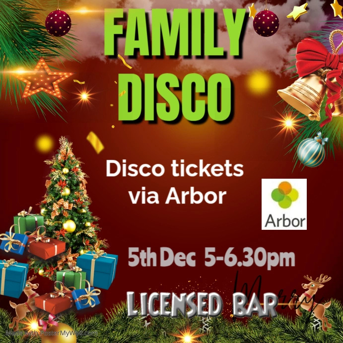 Family disco | PosterMyWall