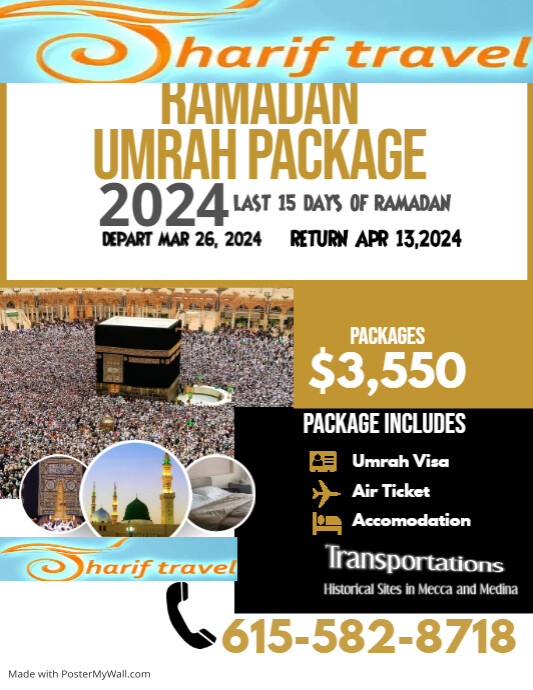 Affordable Umrah Package ads | PosterMyWall