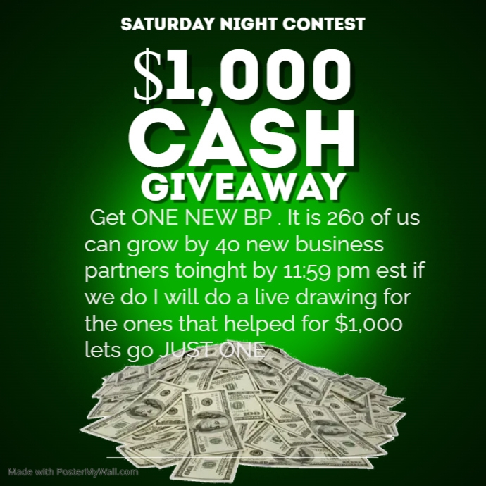 Copy of CONTEST | PosterMyWall