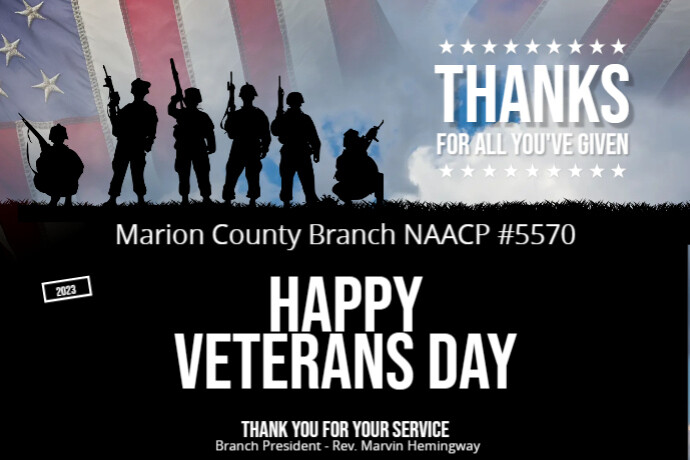 Veterans Day Program | PosterMyWall