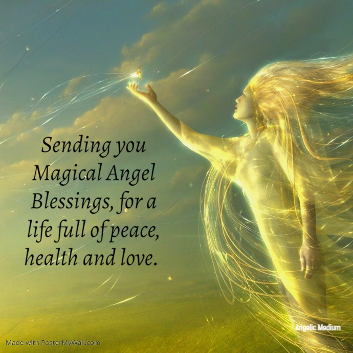 Copy of ANGEL BLESSINGS | PosterMyWall