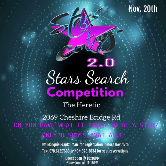 STARS SEARCH | PosterMyWall