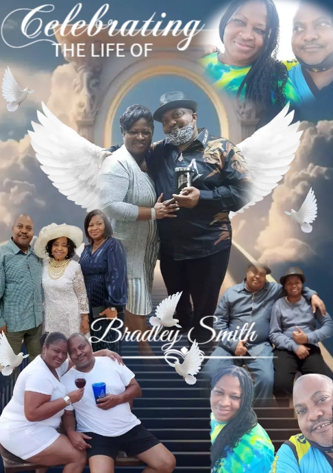 Heaven Funeral template | PosterMyWall