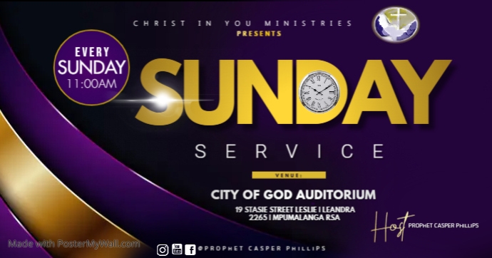 Dominion hour flyer | PosterMyWall