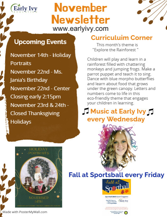 Spring Newsletter | PosterMyWall