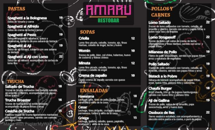 Copy of AMARU ESP 2 | PosterMyWall