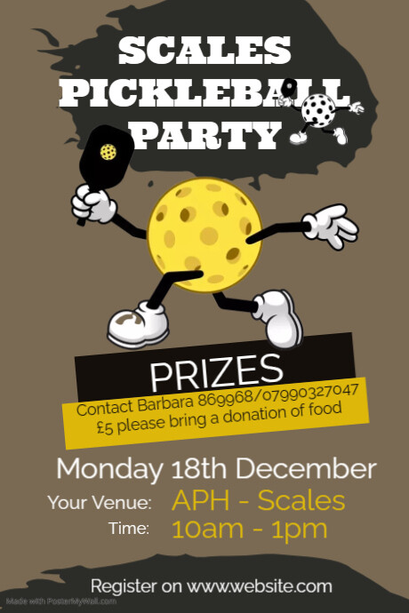 Pickleball Poster | PosterMyWall