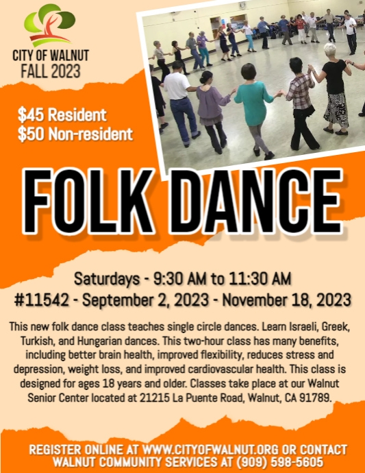 Folk Dance Fall 23 | PosterMyWall