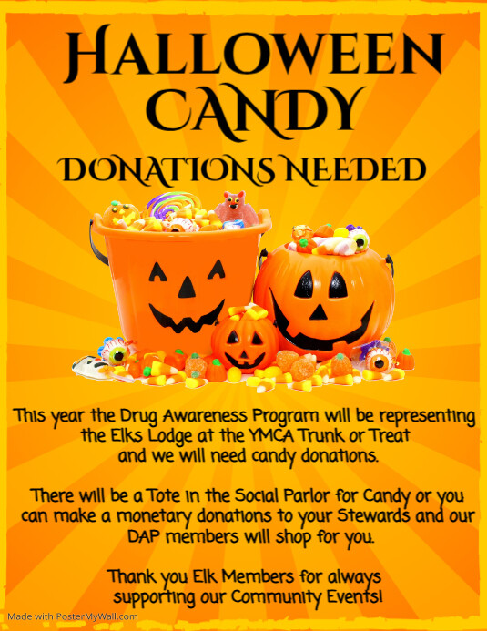 Halloween Candy Collection Post Template | PosterMyWall