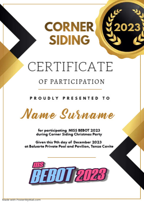 certificate | PosterMyWall