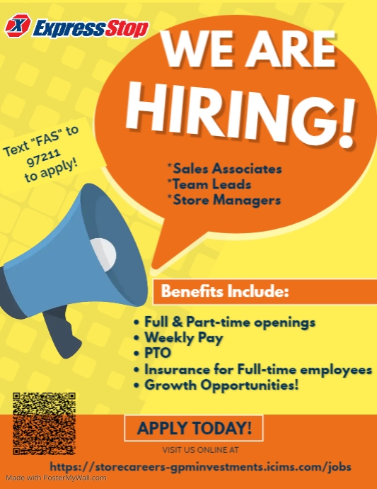 D139 Express Stop Stores | PosterMyWall