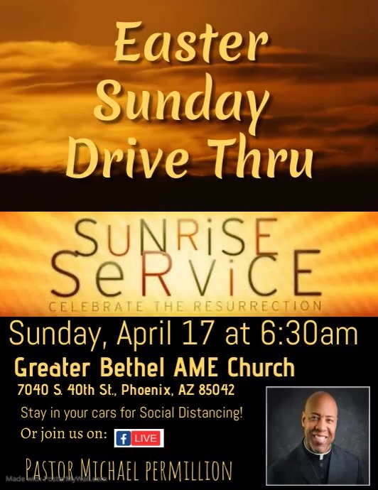 Copy of Sunrise Easter Service Video | PosterMyWall