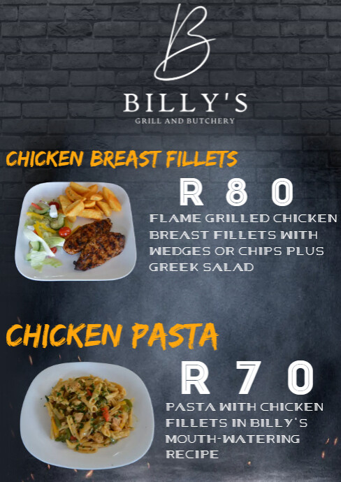 MENU 7 | PosterMyWall