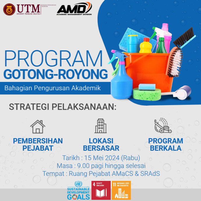 Poster Gotong Royong Perdana BPA | PosterMyWall
