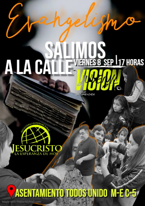 STREET EVANGELISM POSTER | PosterMyWall