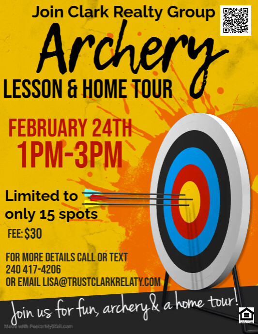 Archery Tournament Flyer | PosterMyWall