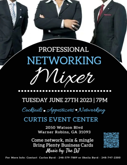 Copy of Professional BUSINESS Networking Fler 6 | PosterMyWall