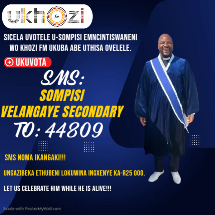 Copy of VOTE FOR SOMPISI (1) | PosterMyWall