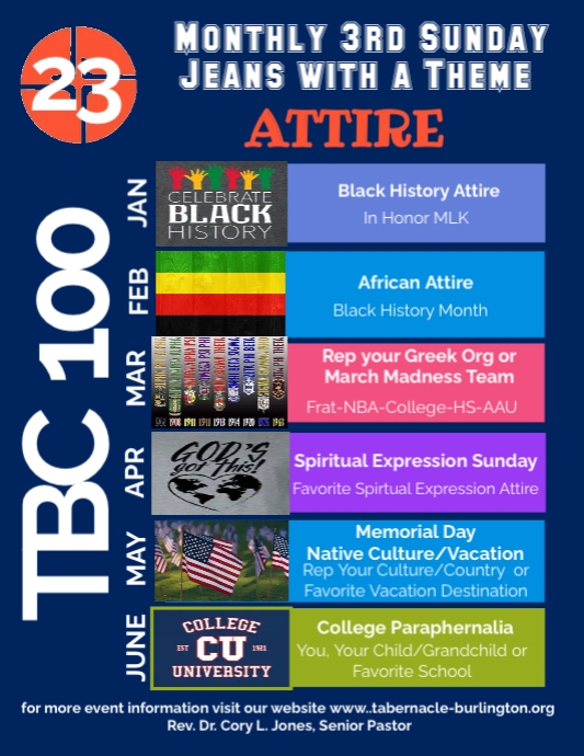 Copy of Monthly Calendar of Events Flyer Poster | PosterMyWall