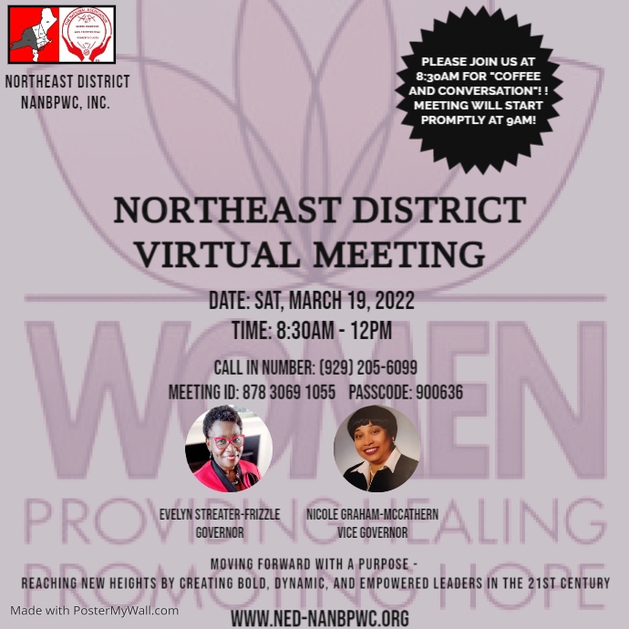 March 2022 District Meeting Draft | PosterMyWall