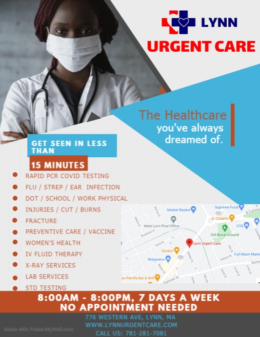 Copy of Modern Medical Clinic Advertisement Flyer Template | PosterMyWall