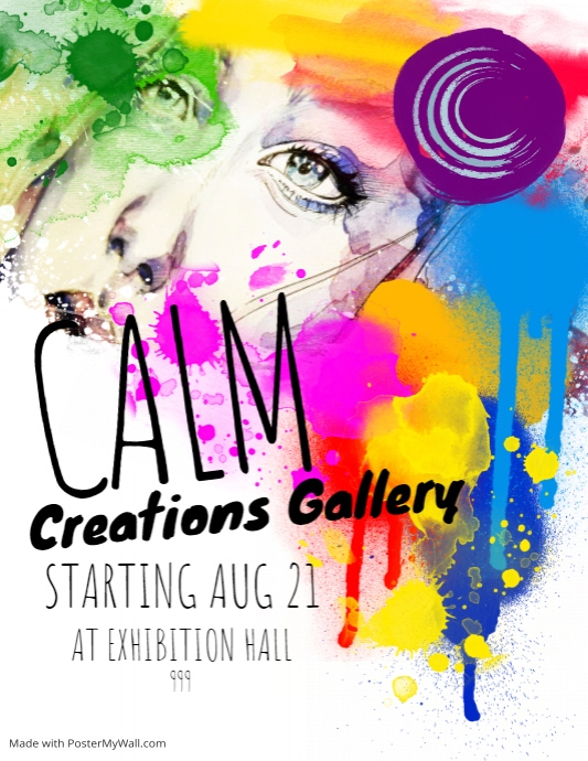 Copy of Art Showcase Flyer | PosterMyWall