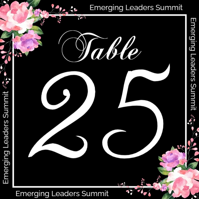 Copy of ELS Table#25 | PosterMyWall