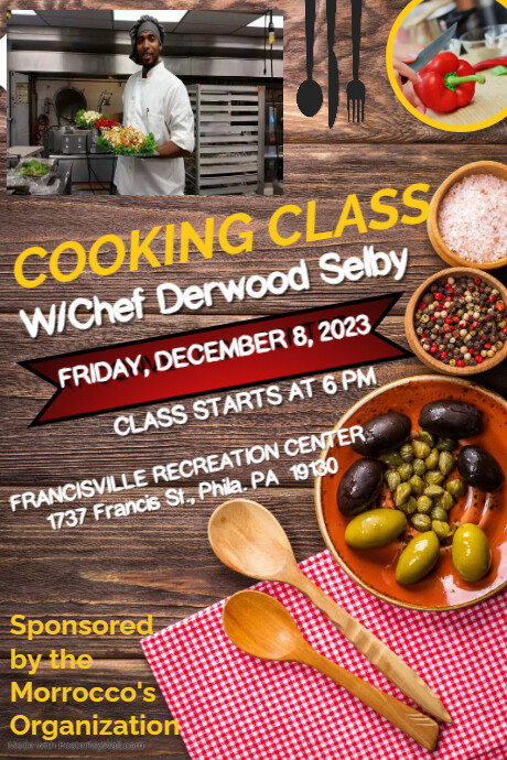 Cooking Class | PosterMyWall