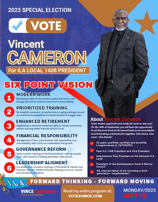 Election Campaign ad | PosterMyWall