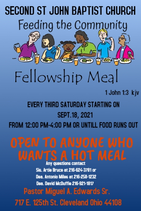 Copy of Soup Kitchen Poster Template | PosterMyWall