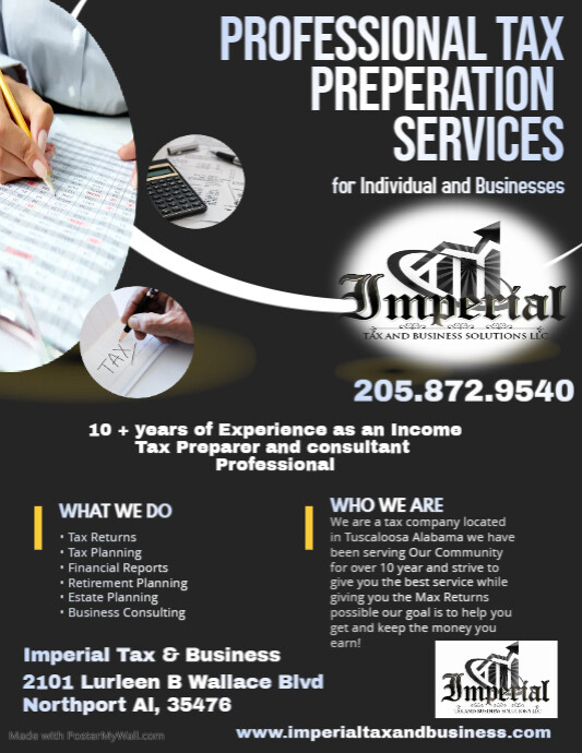 Accounting Services Flyer Poster Template | PosterMyWall