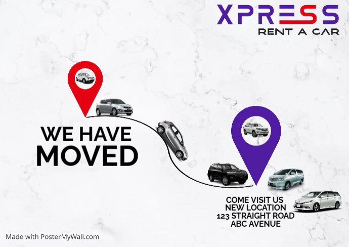 we have moved real estate flyer | PosterMyWall