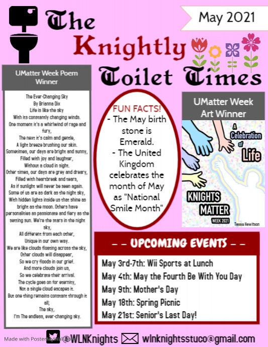 Copy of May Toilet Times | PosterMyWall
