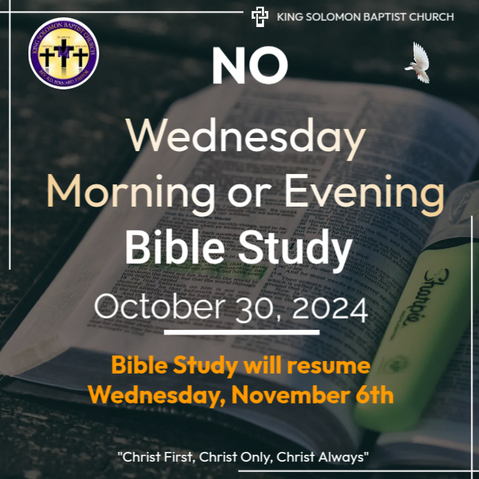 V'Burg No Bible Study (1) | PosterMyWall