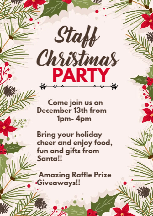 christmas party | PosterMyWall