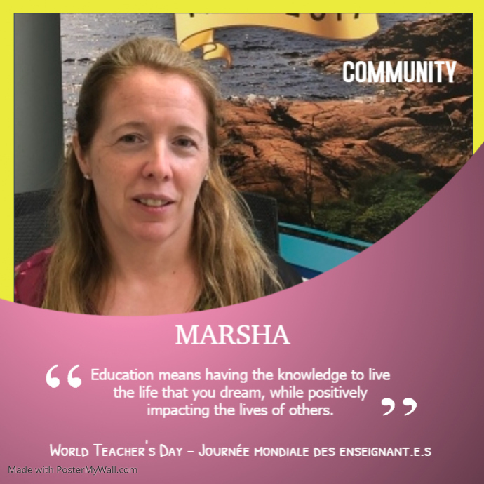 Marsha | PosterMyWall