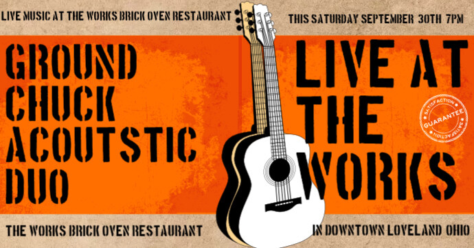 LIVE CONCERT BANNER | PosterMyWall