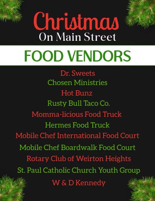 Christmas menu Flyer | PosterMyWall