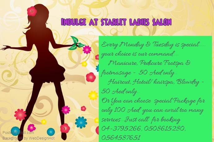 salon promo | PosterMyWall