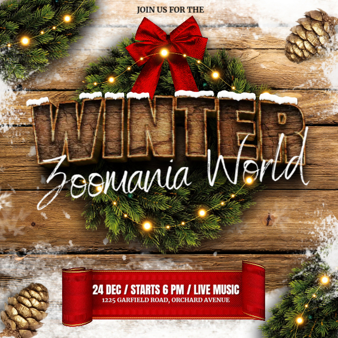 winter wonderland | PosterMyWall