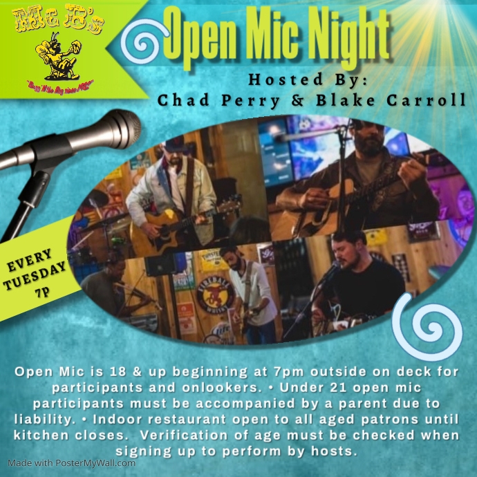 Copy of Poetry Night Flyer | PosterMyWall