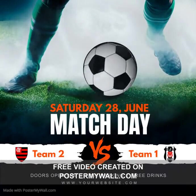 soccer match | PosterMyWall