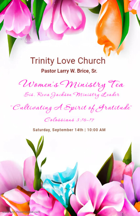 Women's Ministry | PosterMyWall