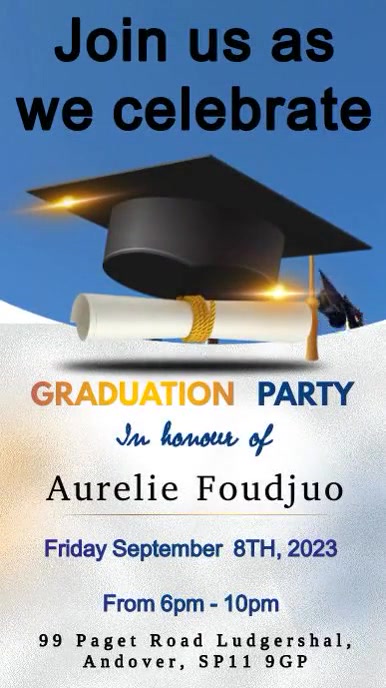 grad party | PosterMyWall